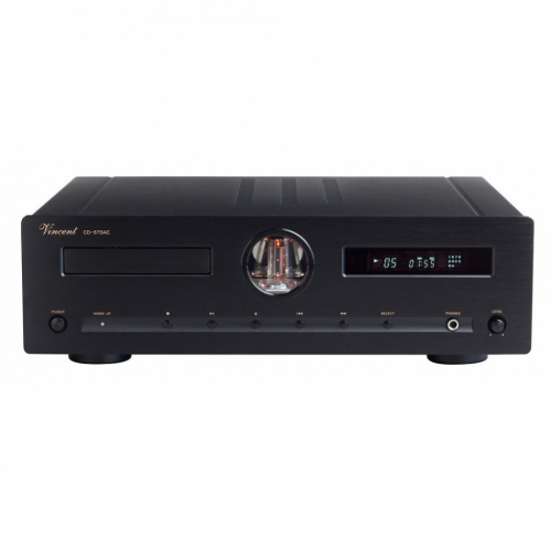 Vincent CD-S7DAC, CD-spelare med DAC, svart Vincent | Spelare ...