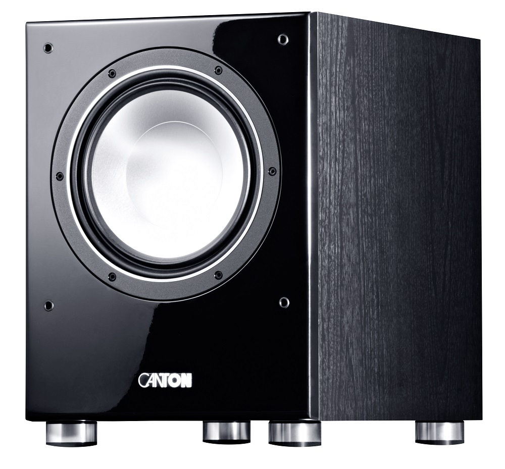 Canton Chrono Sub 80.2 subwoofer, svart Canton | Högtalare | Ljudfokus.se