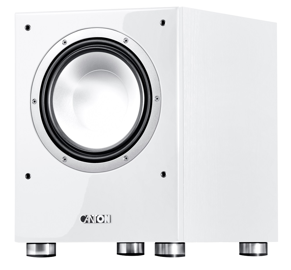 Canton Chrono Sub 80.2 subwoofer, vit Canton | Högtalare | Ljudfokus.se
