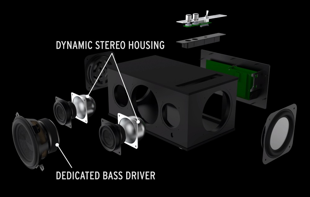 Klipsch The Three II, Bluetooth-högtalare med USB & RIAA, valnöt ...